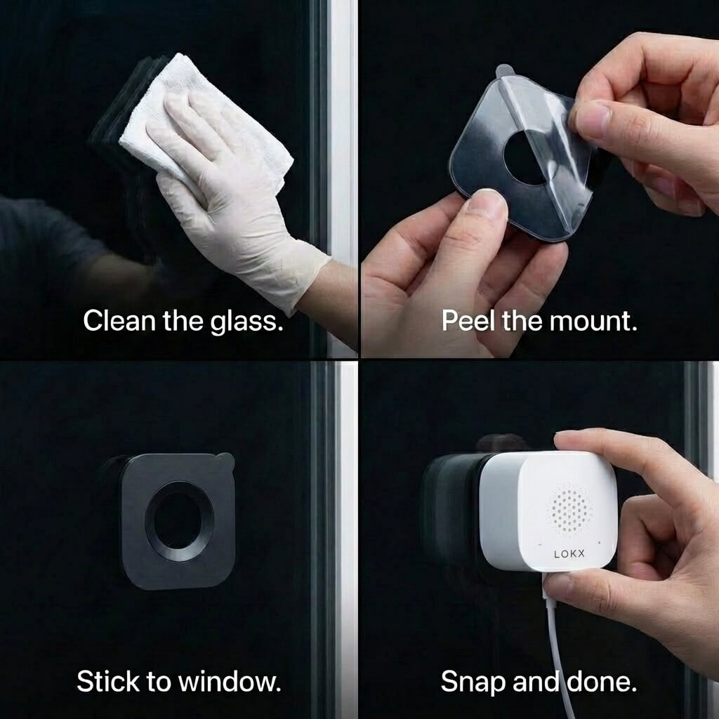 LOKX™ Window Cam